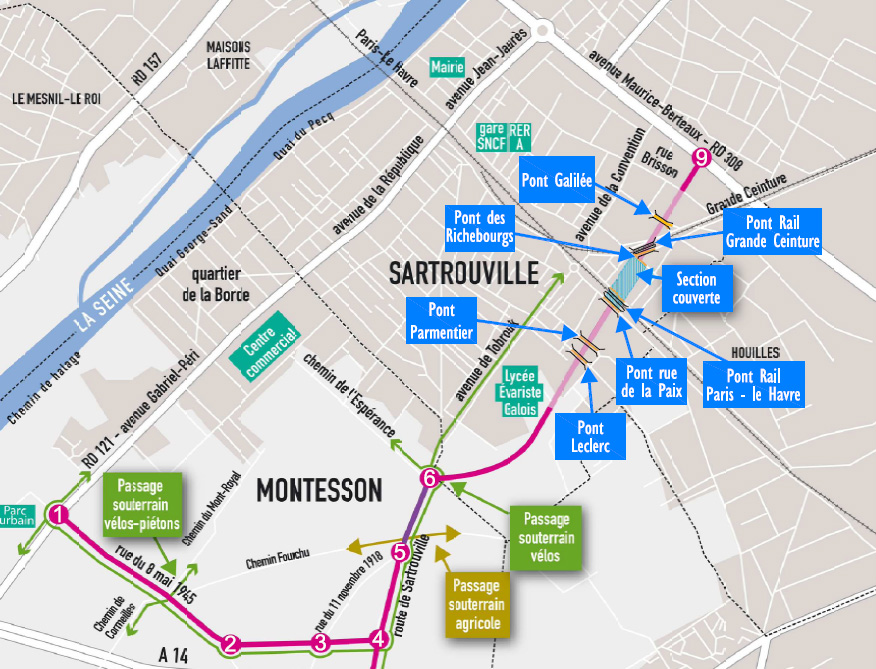 Voie Nouvelle Départementale à Sartrouville et Montesson - Conseil ...