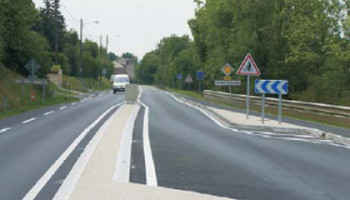 Réalisation de chicanes d’entrée d’agglomération - Conseil ...