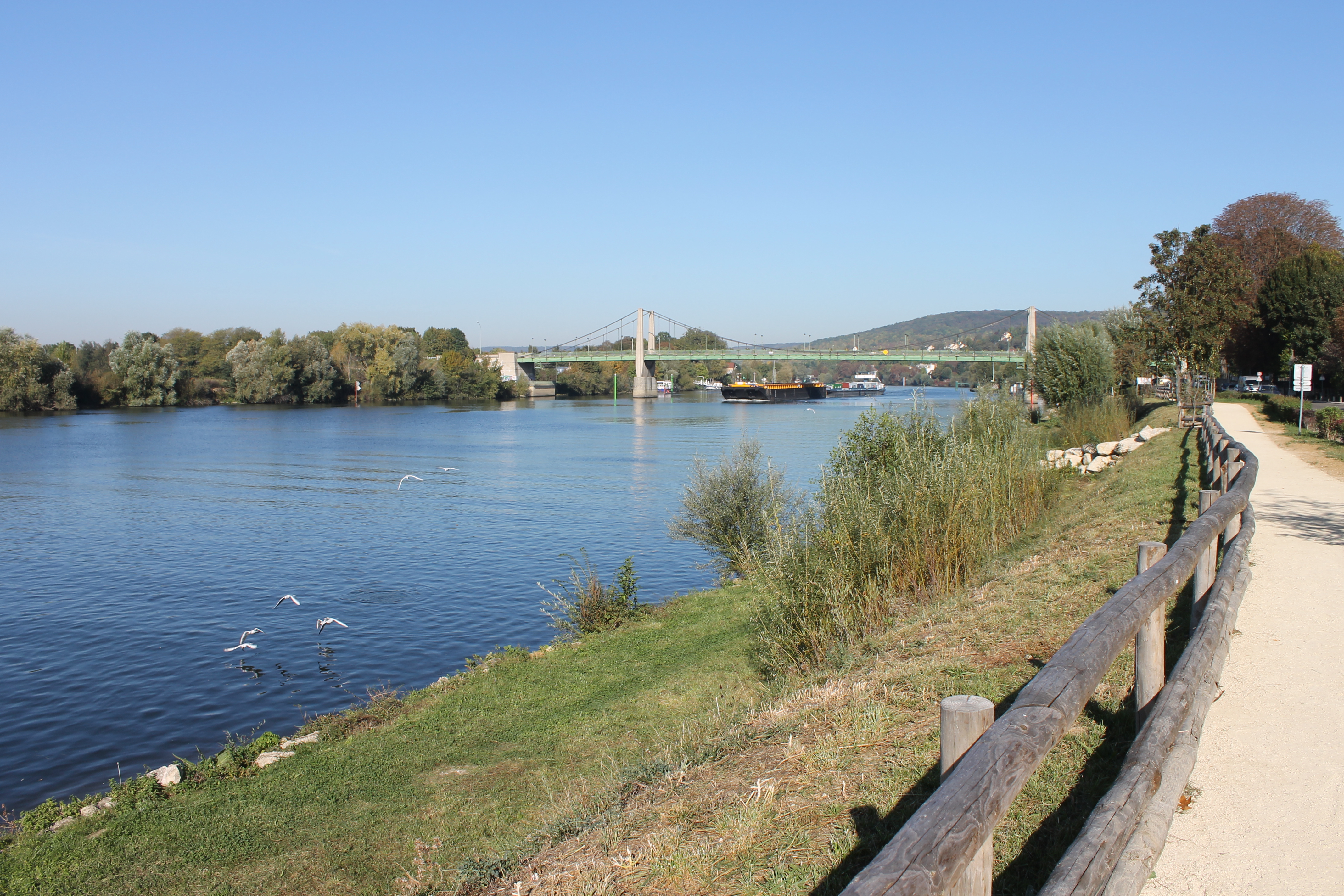 Les berges de Seine réhabilitées - Conseil départemental des Yvelines
