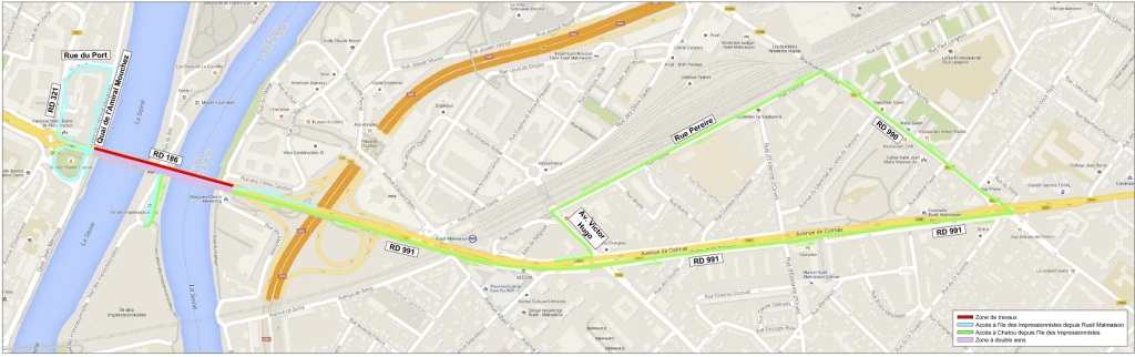 Circulation pont chatou plan 1 - Conseil départemental des Yvelines