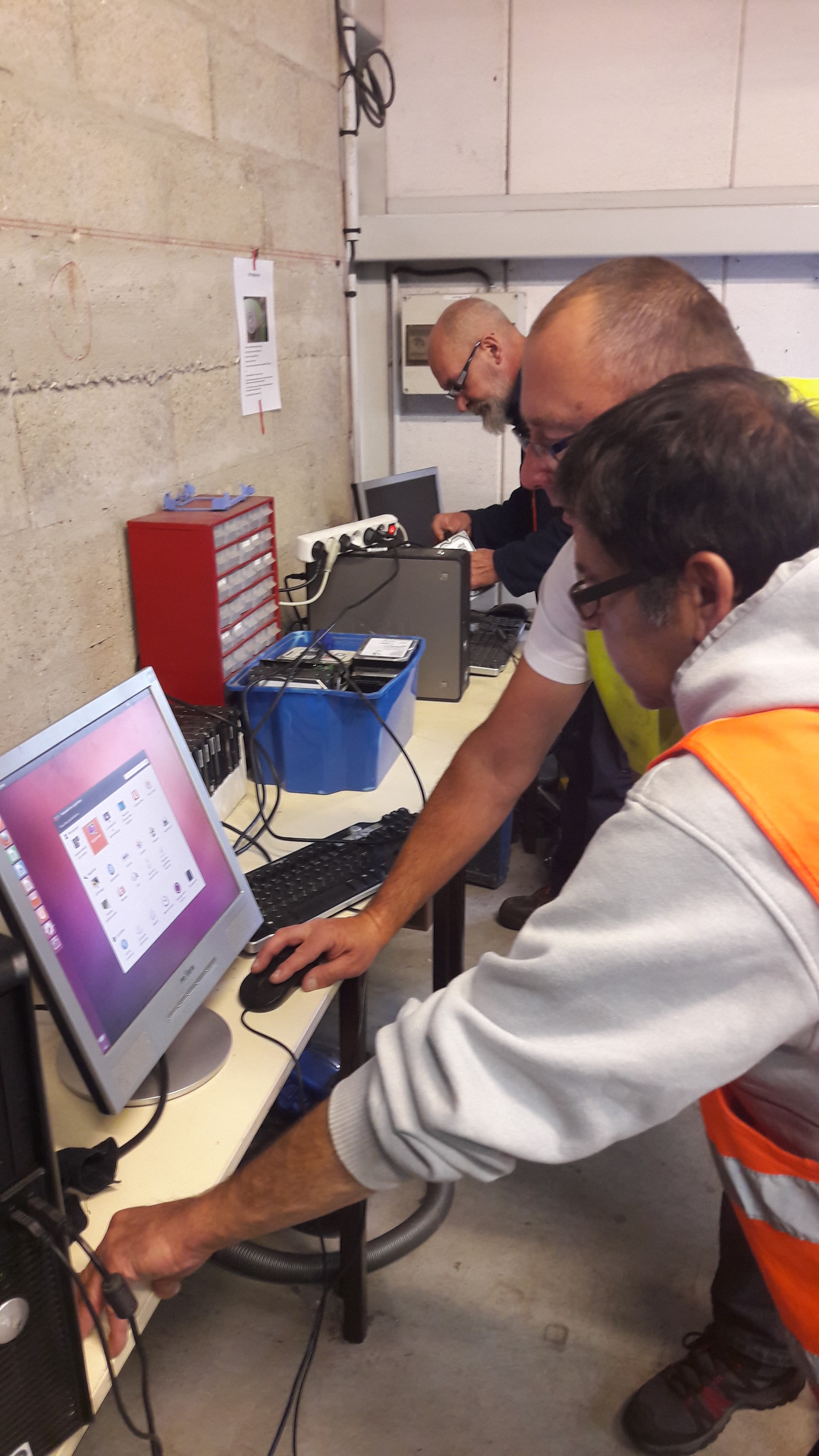 Chantier Actima - Conseil départemental des Yvelines