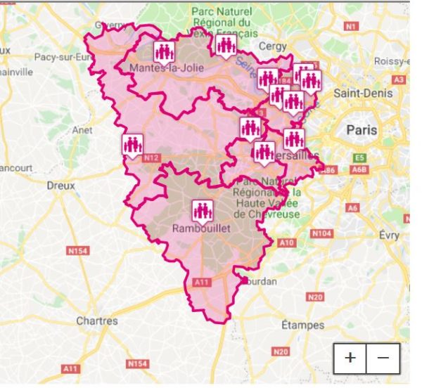 Capture carte - Conseil départemental des Yvelines