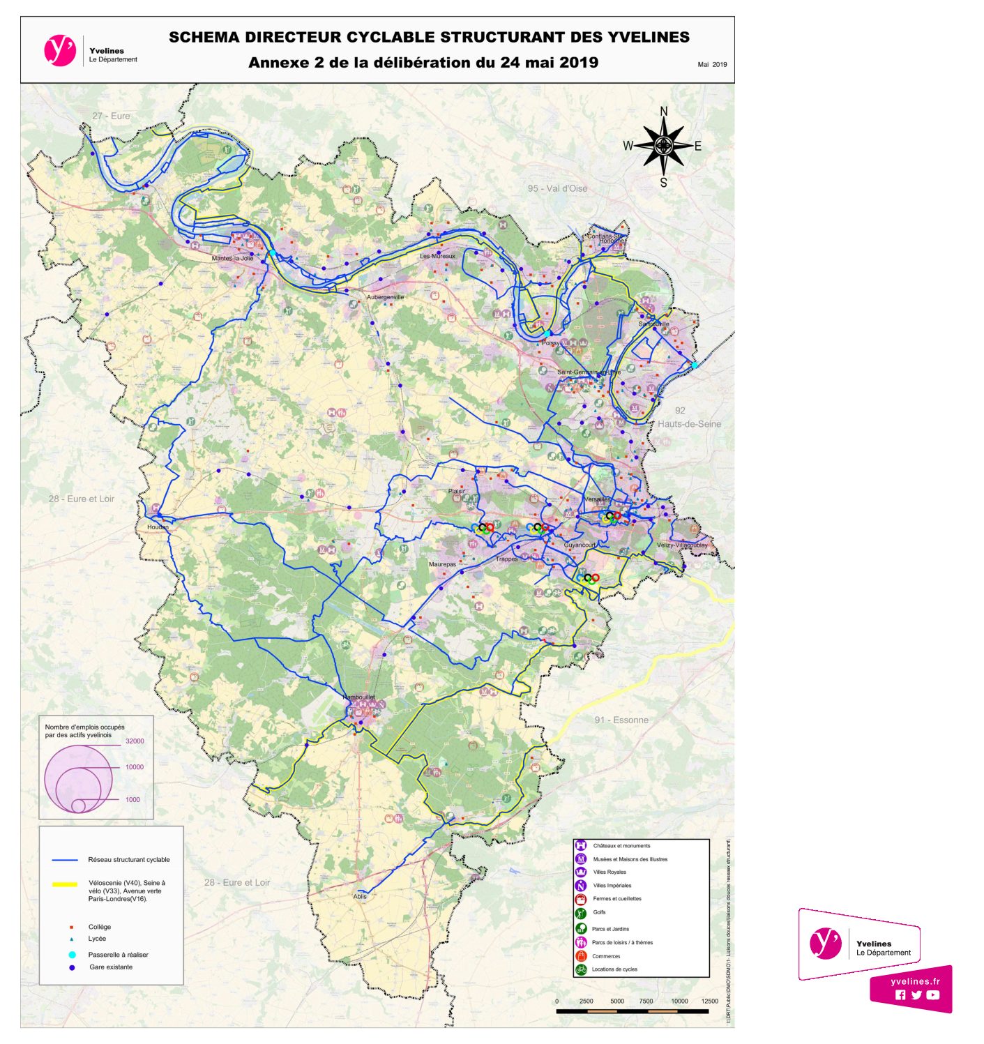 Carte 1 - Conseil départemental des Yvelines