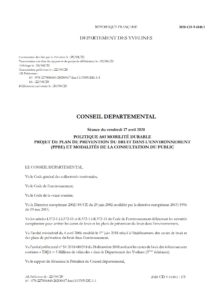 Délib CP du 17_04_20 - PPBE 2ème - 3ème échéance - Conseil départemental des Yvelines