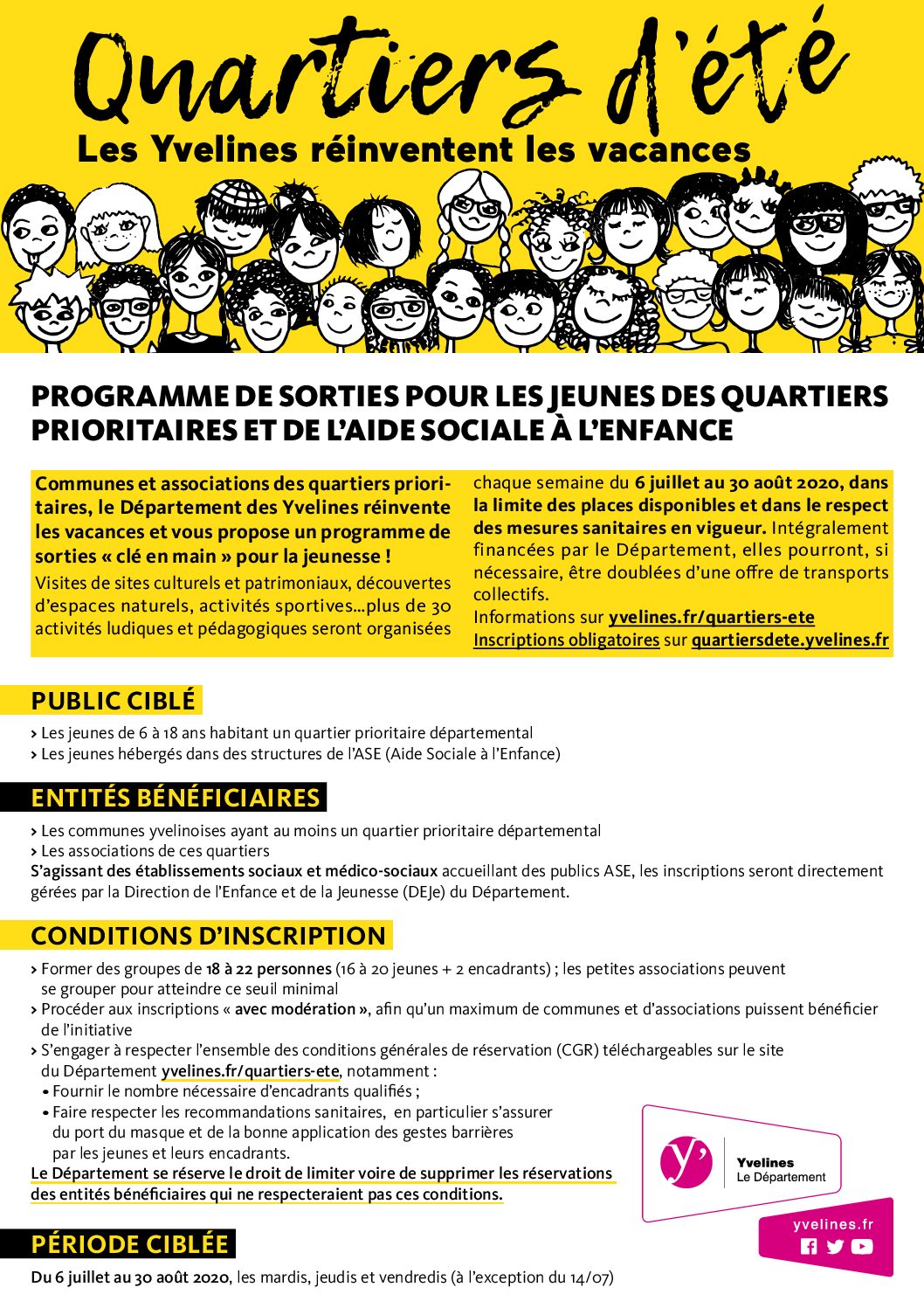 Présentation du programme de sorties pour les jeunes - Conseil ...