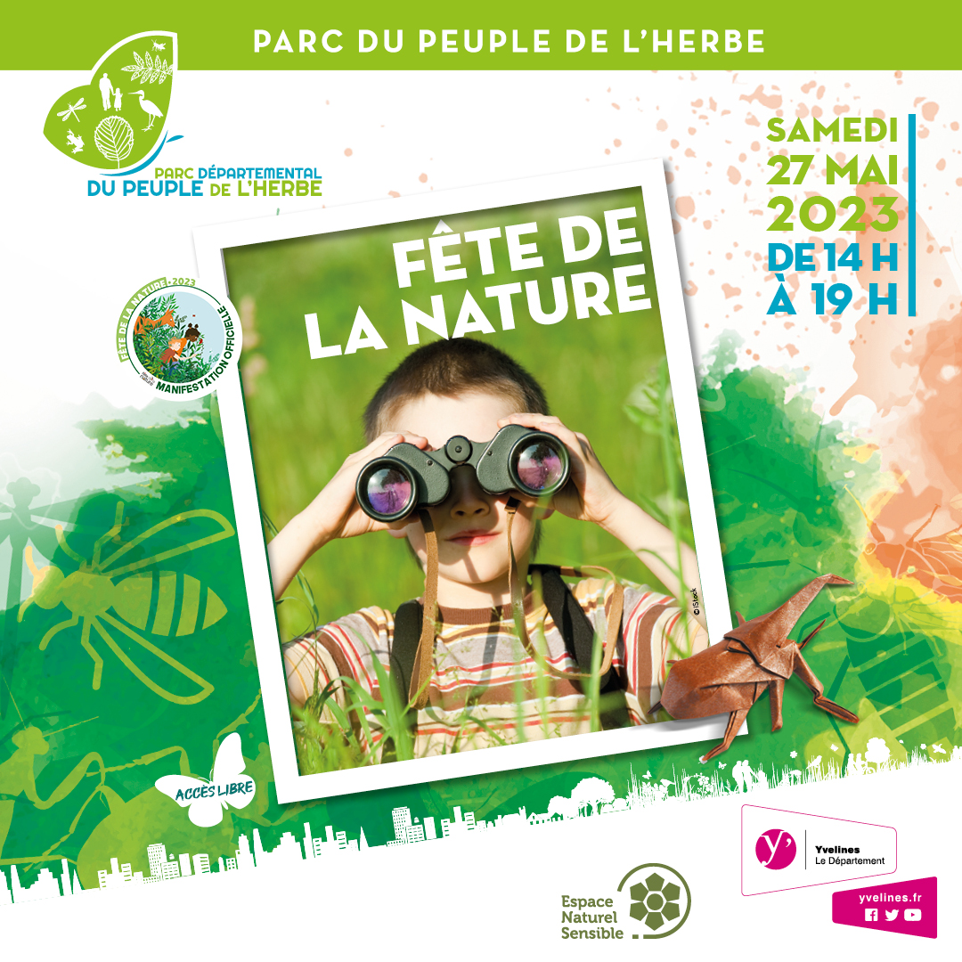 Fête de la Nature 2023 - Conseil départemental des Yvelines